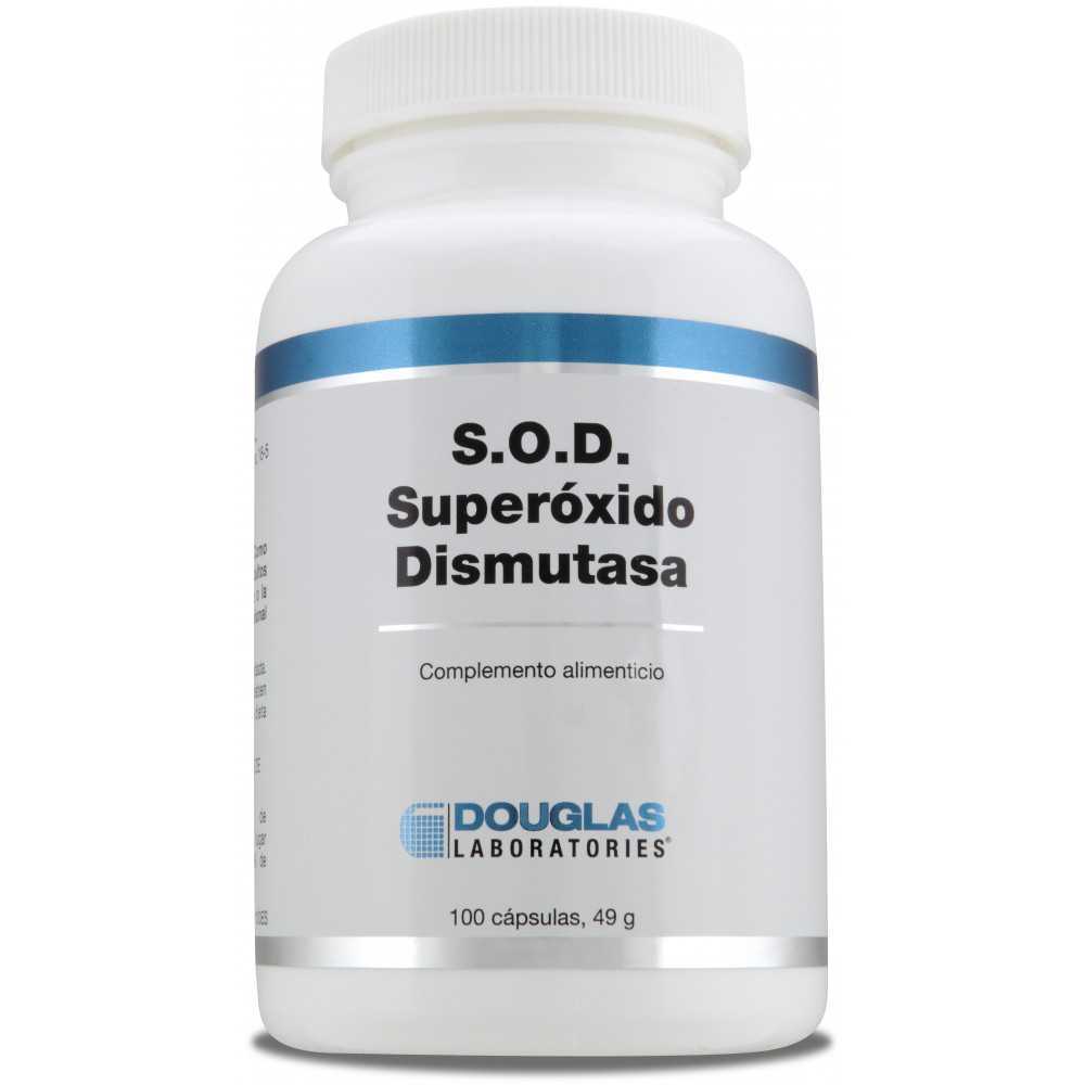 Douglas S.O.D. Superóxido Dismutasa 2000 UMF 100 cápsulas