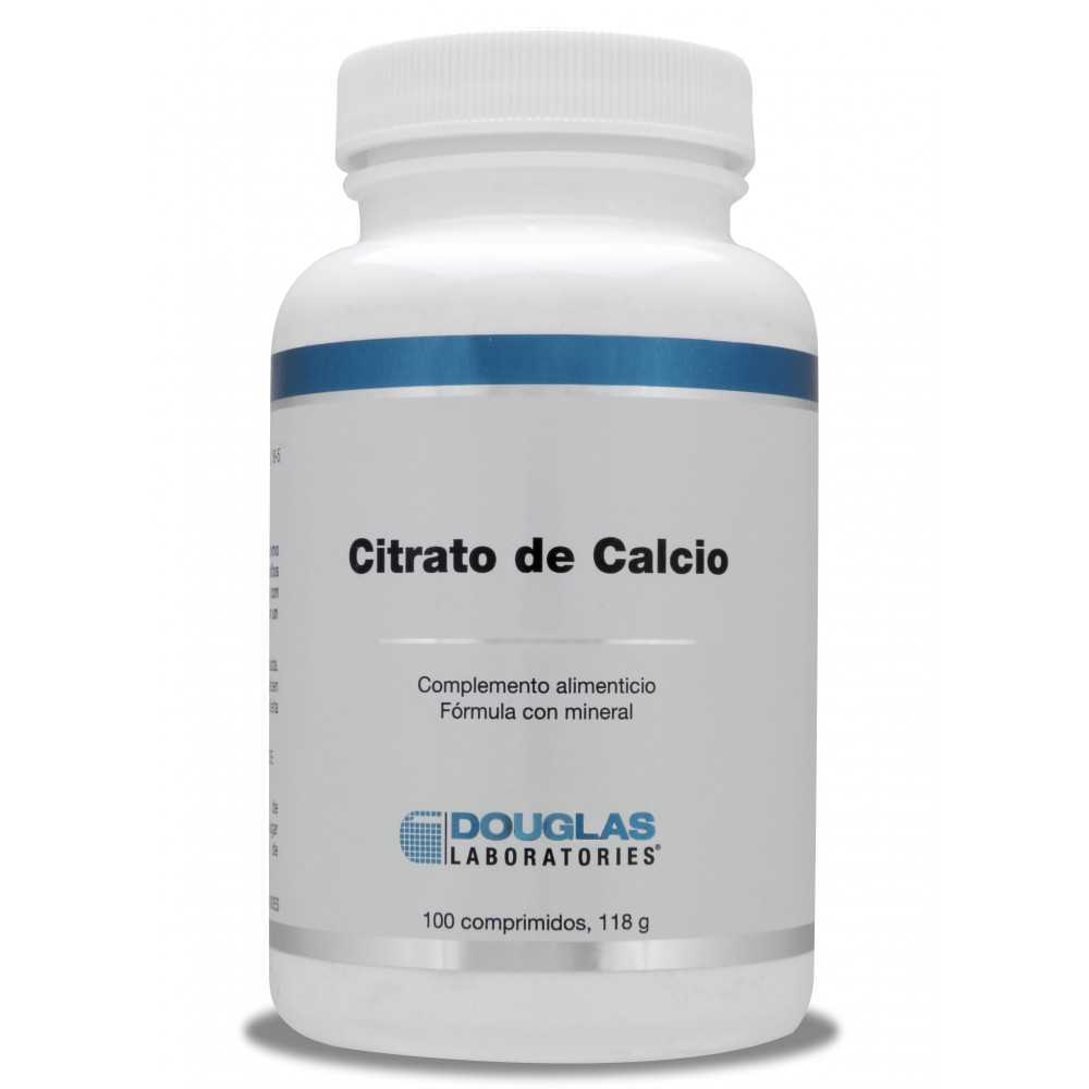 Douglas Citrato de Calcio 250 mg. Calcio 100 comprimidos