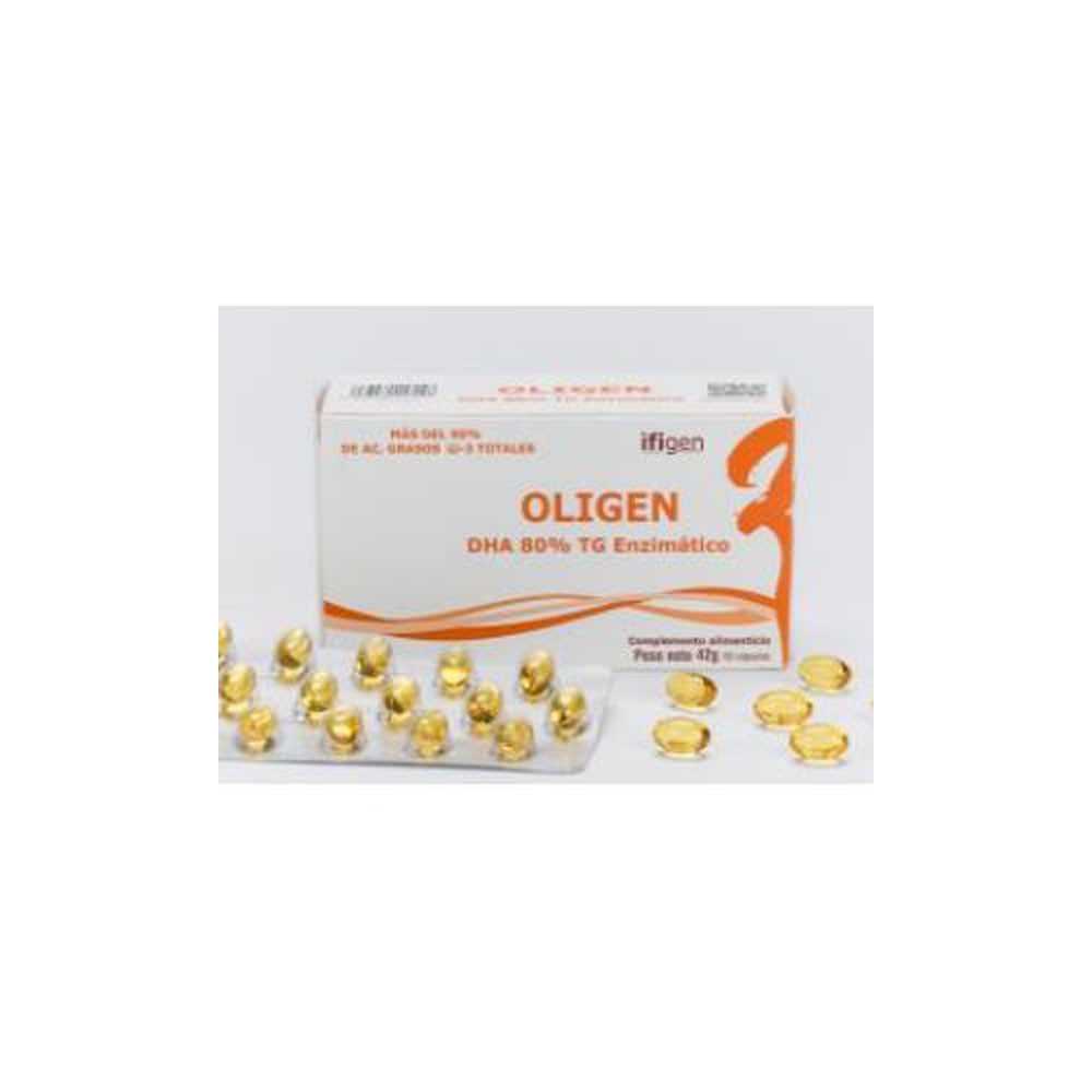 Ifigen Oligen DHA 80% Tg Enzimatico 60 cápsulas