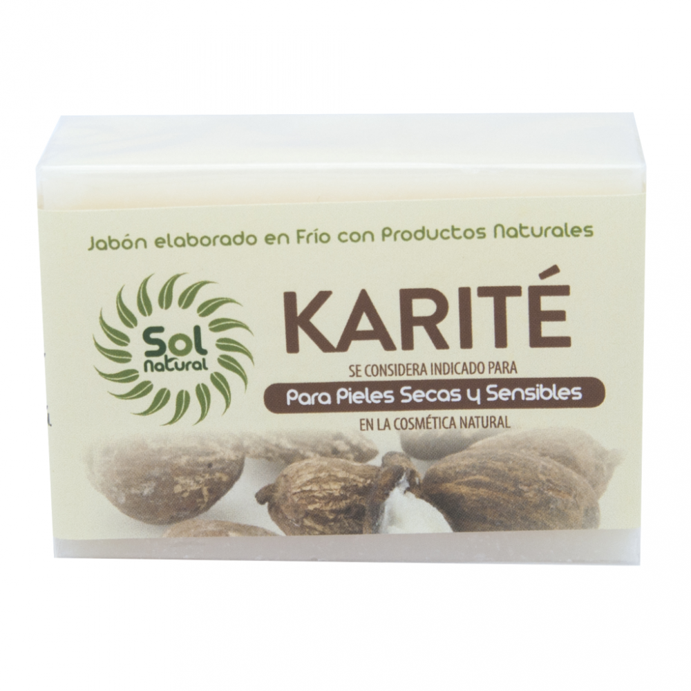 Jabón Natural de Karité 100 gramos. Solnatural